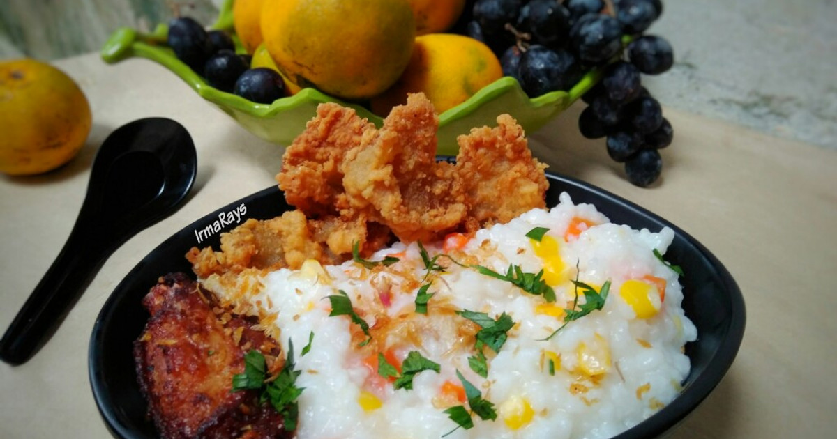 Resep Bubur Polos oleh Irma Rays - Cookpad
