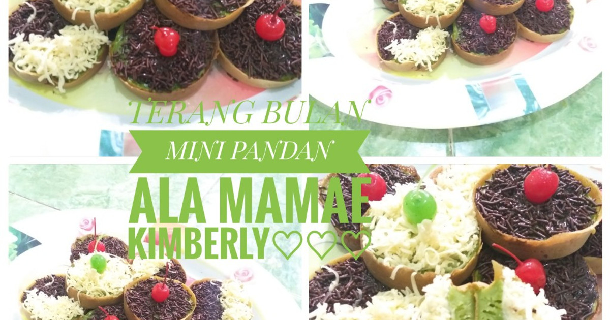 Resep Terang Bulan Mini Pandan oleh Tyzaki_Kitchen - Cookpad