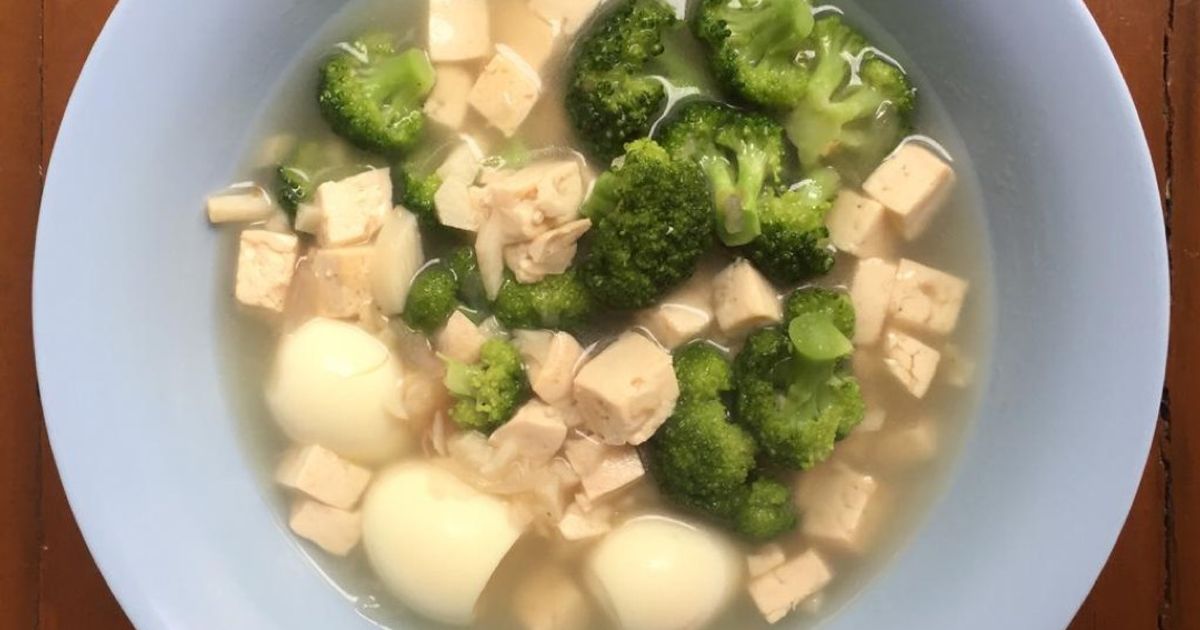 Resep makanan sup tahu sayur rumahan enak dan mudah - Cookpad