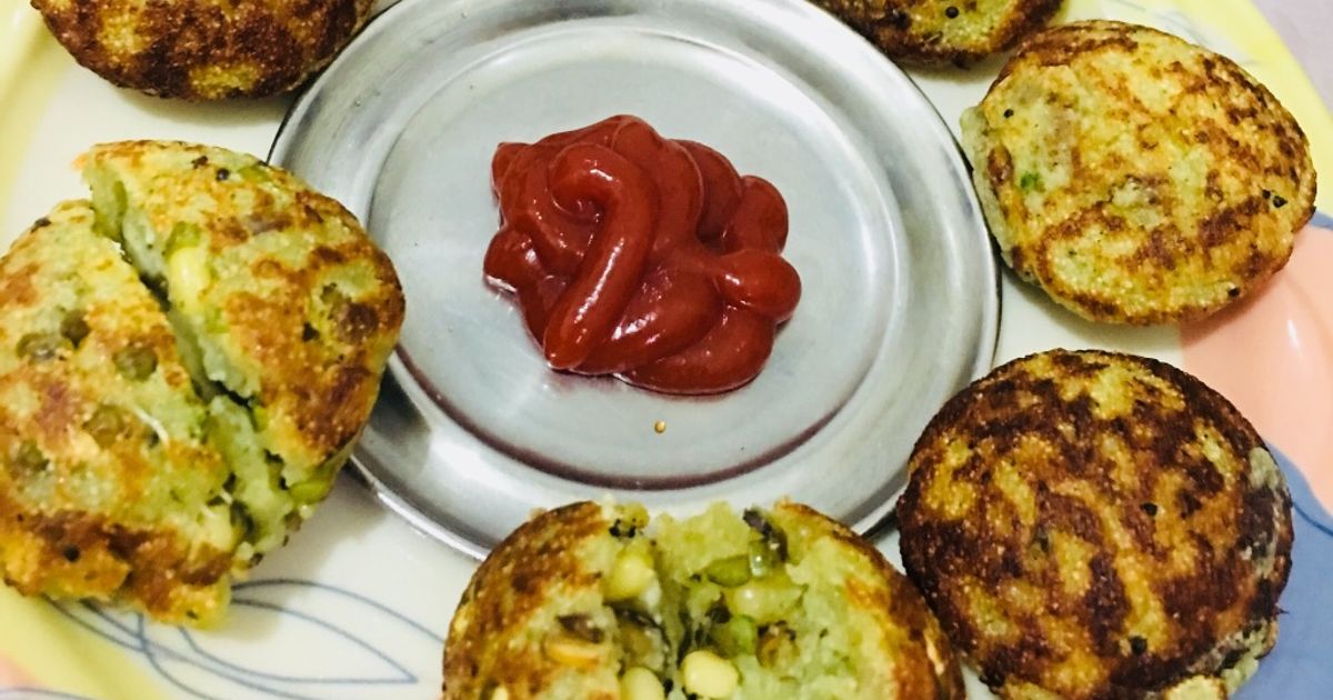 Suji Sprouts Appam Recipe by Neha Nikul Raval - Cookpad