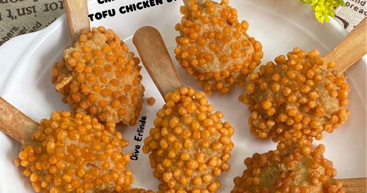 Resep Crispy Bubble Crumb Tofu Chicken Drum Stick oleh Agustina Erlinda ...