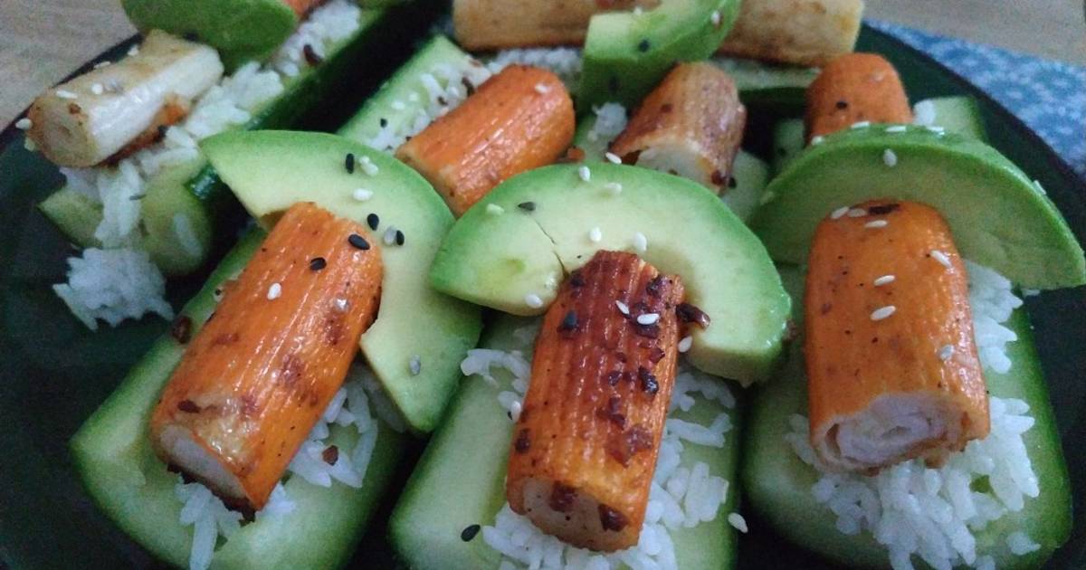 Resep 327. Timun Sushi (ala diet simple) oleh LinaS_Cuisine - Cookpad
