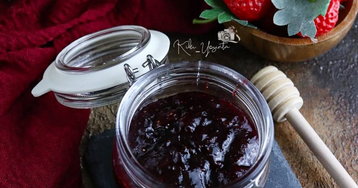 Resep Selai Strawberry Homemade oleh Clarissa's Kitchen - Cookpad