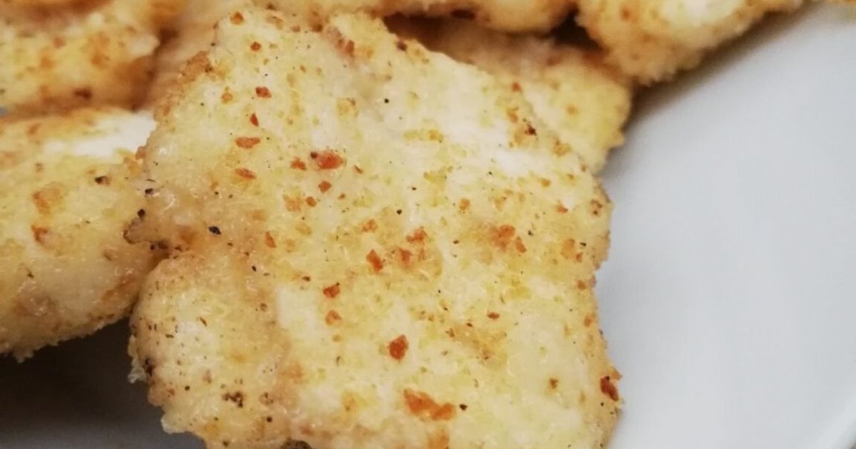 Breaded Chicken Strips, No Eggs Recipe By La Mia Piccola Cucina ...
