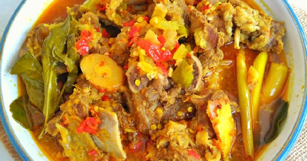 Resep tengkleng sapi 1 kg daging rumahan enak dan mudah - Cookpad