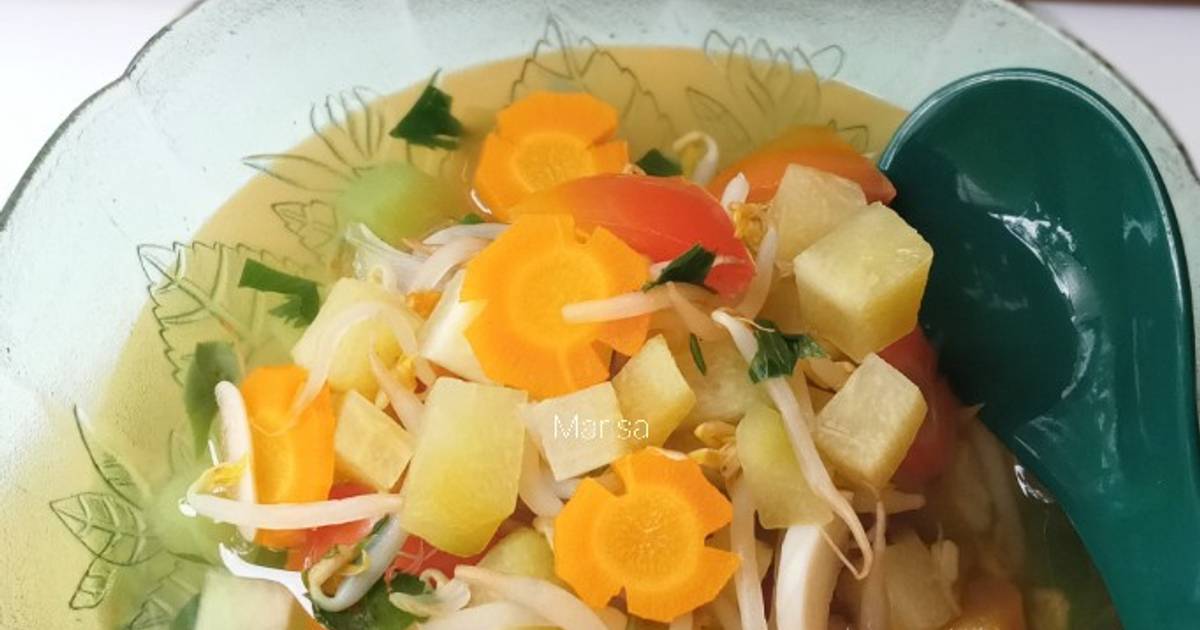 959 resep sayuran bening labu siam enak dan mudah - Cookpad