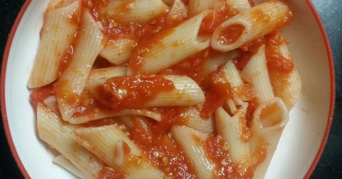 Red Sauce Pasta Recipe by Kashish Kumar - Cookpad