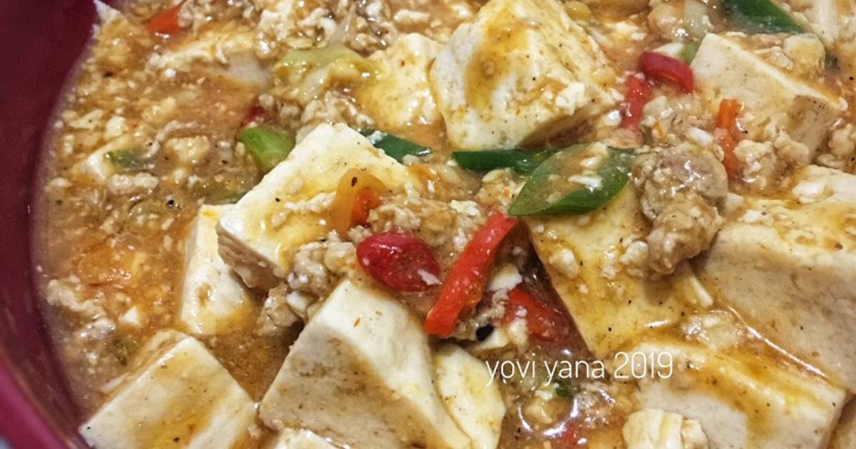 Resep Mapo tofu oleh yovi yana - Cookpad
