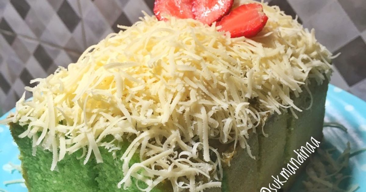 Resep Bolu Pandan Jadul Lembut Anti Seret oleh sukmandinaa - Cookpad