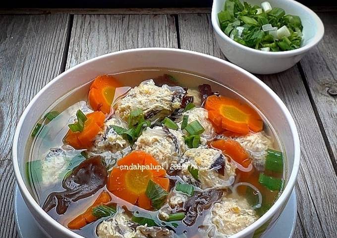 Resep Sup bakso serabut (bakso lohoa) oleh Endah Palupi - Cookpad