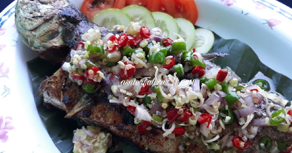 Resep Caru Bakar Sambal Matah oleh asni erfalizar - Cookpad