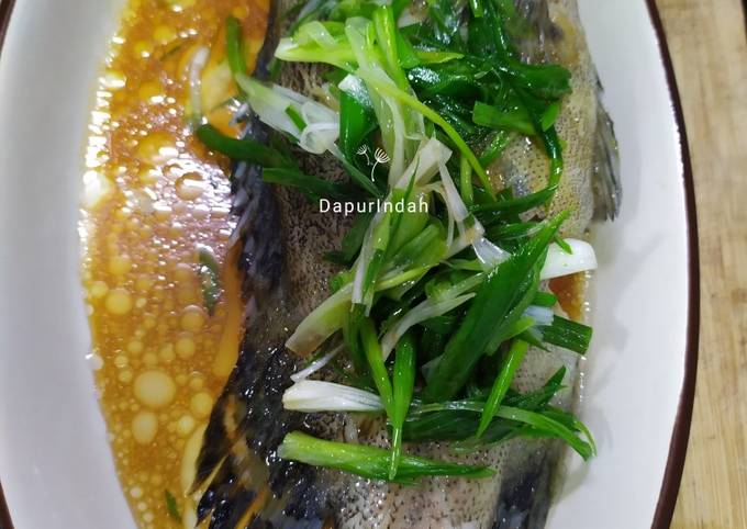 Resep Steam ikan kerapu oleh Indah Noor Leliyah Leni - Cookpad