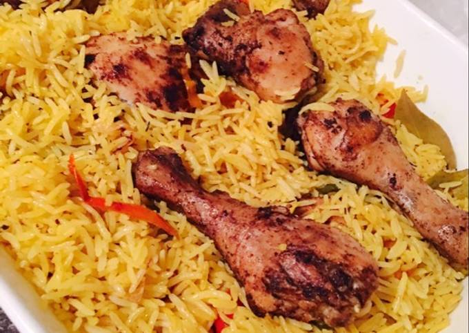 Arroz con pollo (rice with chicken) Recipe by KikiO - Cookpad