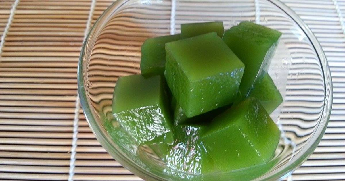 Matcha Kanten Receta de The Matcha House Europe (Cocina Con Té Verde)
