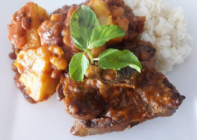 Estofado de Cabrito con Mix de Frejoles a lo Carmelita Receta de Carmen ...