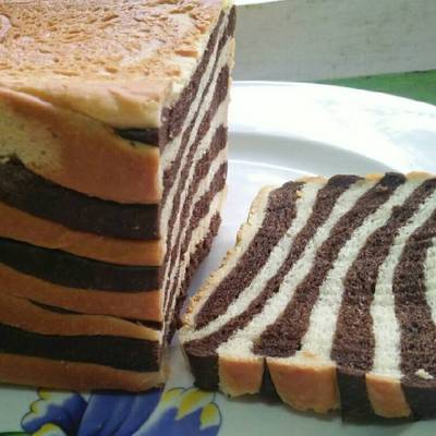 Resep Roti tawar zebra oleh Ibu Khansa Rafeyfa - Cookpad