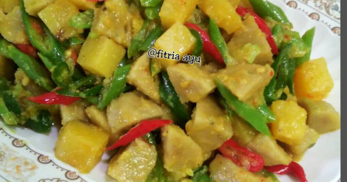 Resep Tumis baso cabe ijo oleh Ummu Zura - Cookpad