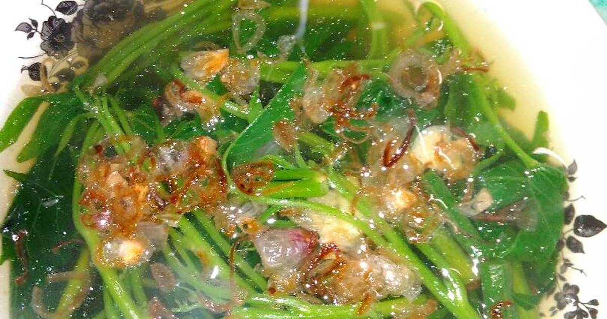 Resep Bening daun ketela oleh Bunda Zhiezhie - Cookpad