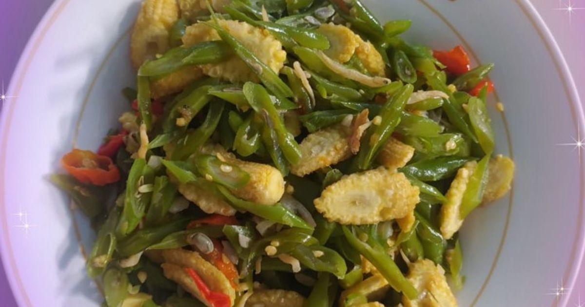 Resep Buncis Tumis Putren oleh Mey2_Linkz - Cookpad