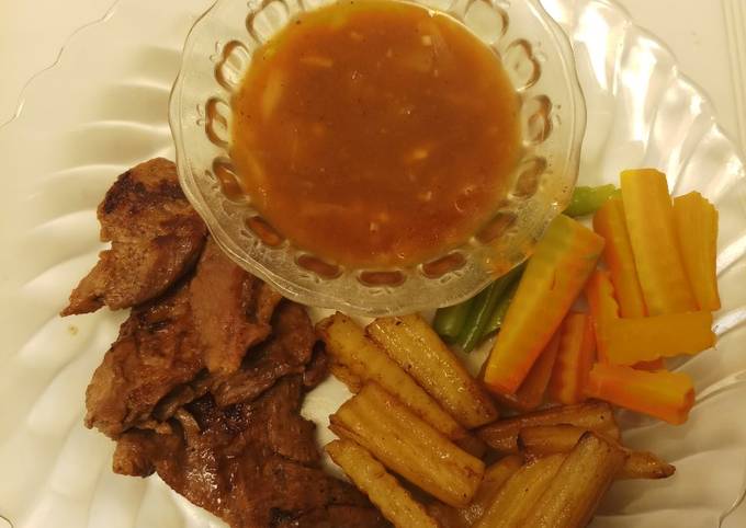 Resep Beef steak oleh Nidhiya Alfa Rista - Cookpad