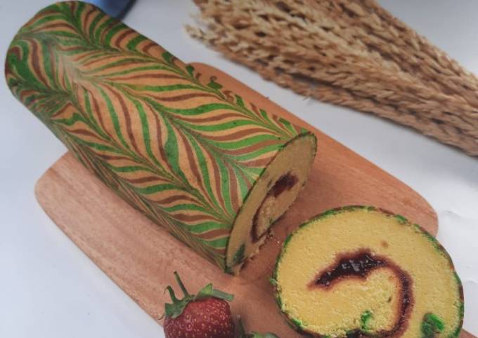 Resep Bolu Gulung Batik oleh Dian Ummu Hasbi - Cookpad