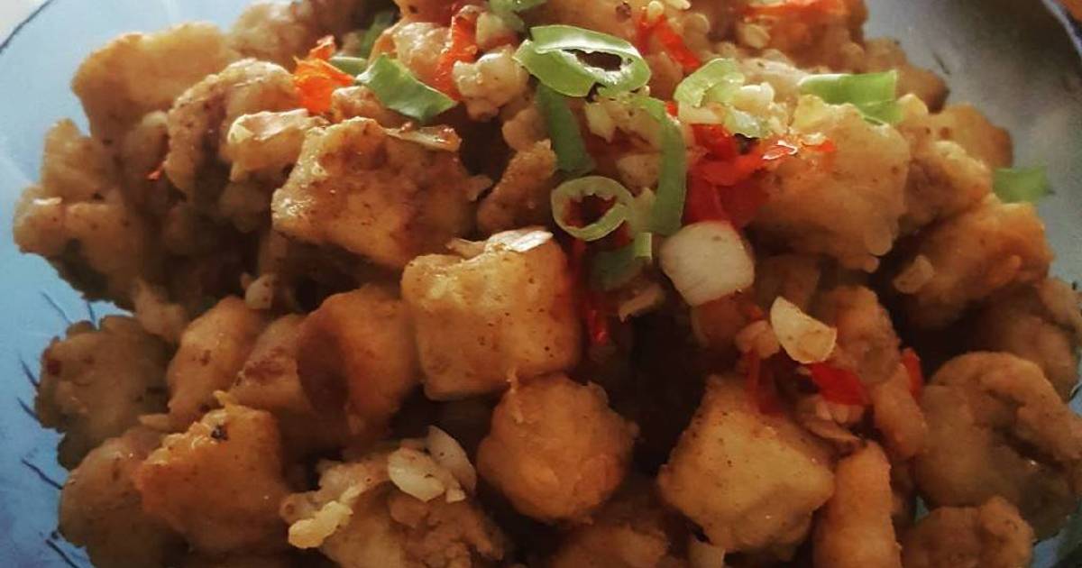 Resep Tahu lada garam oleh Amei - Cookpad