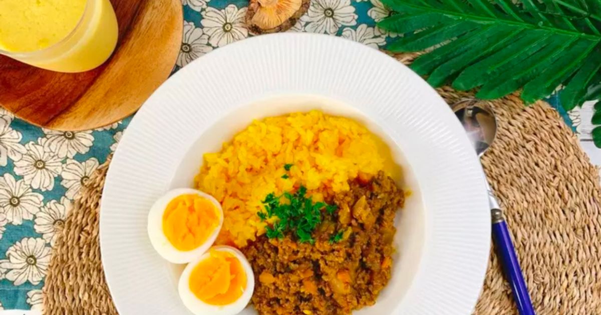 Delicious Spicy Dry Curry With Shiitake Powder Recipe By Tony Sugimoto