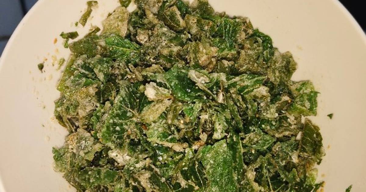 Resep Bayam crispy oleh sheila shahab - Cookpad