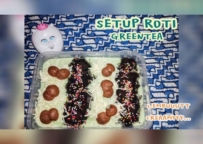 Resep Setup Roti Greentea oleh zafran setyani - Cookpad