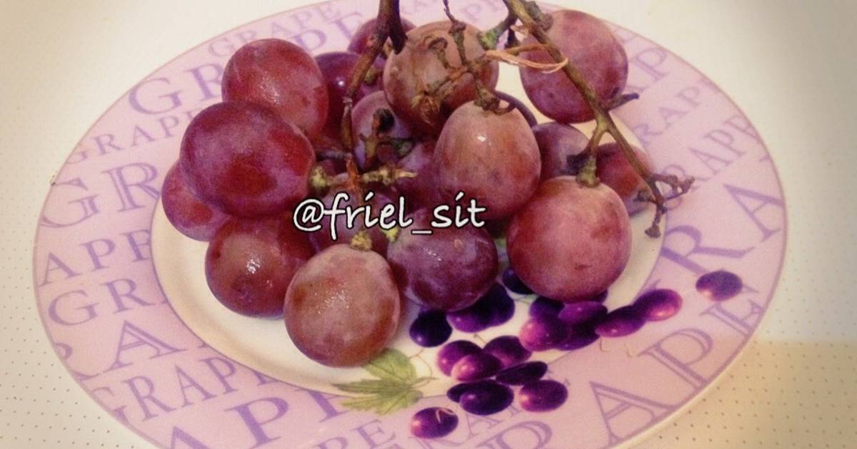 Resep Anggur ice candy oleh Frielingga Sit - Cookpad