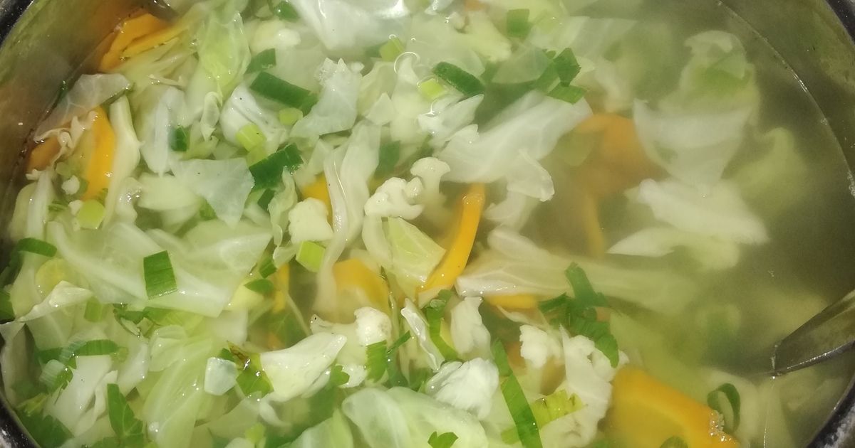 Resep Sup Kol/Kubis oleh Widyawati - Cookpad