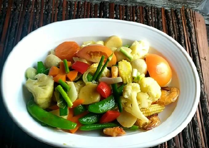Resipi Sayur Goreng Campur oleh Ani Delighted - Cookpad