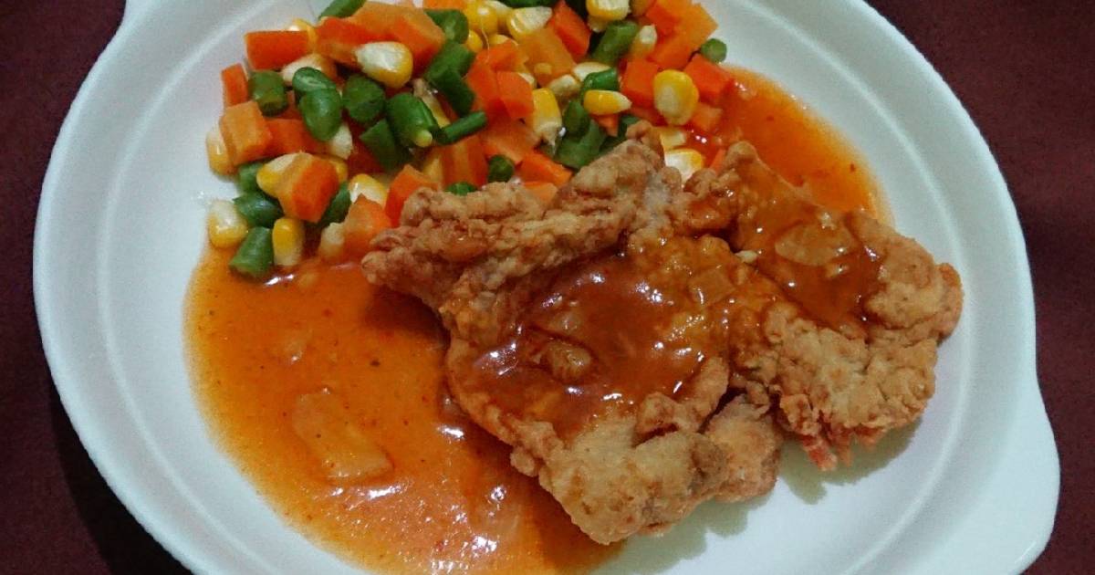 Resep Steak Ayam Krispi oleh Novi Verianti - Cookpad