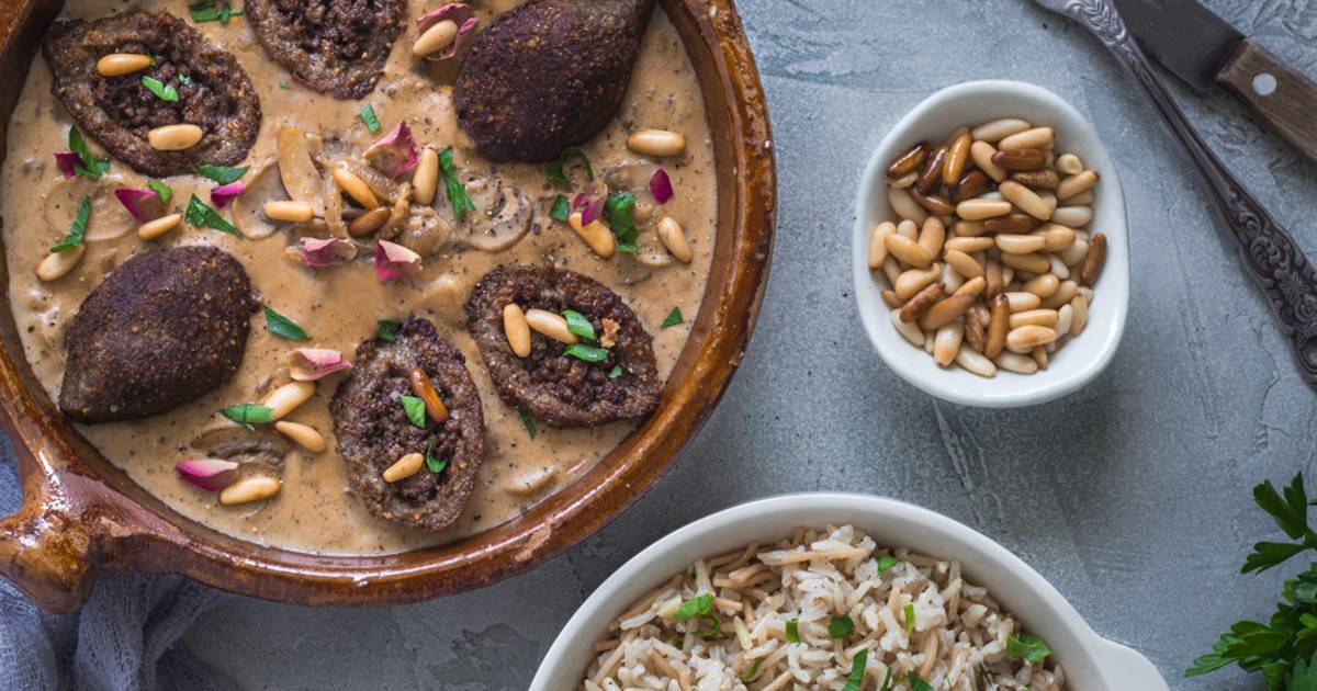طريقة عمل كبة ستروغونوف Kibbeh Stroganoff على اصولها بطريقة سهلة وسريعة ...