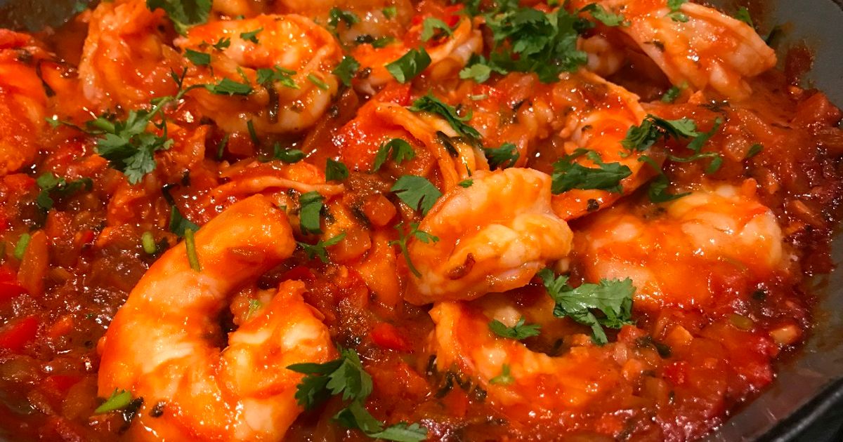 Spicy Latin Inspired Shrimp In Tomato Sauce Recipe By X
