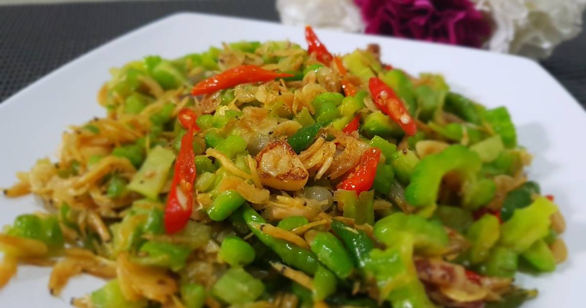 518 resep tumis pare dengan udang rebon enak dan mudah - Cookpad