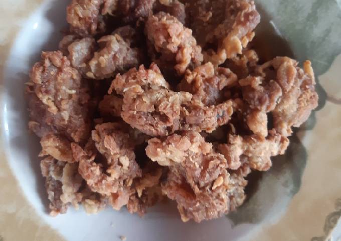 Resep Daging Goreng Tepung Full Bumbu oleh Cindy Agatha - Cookpad