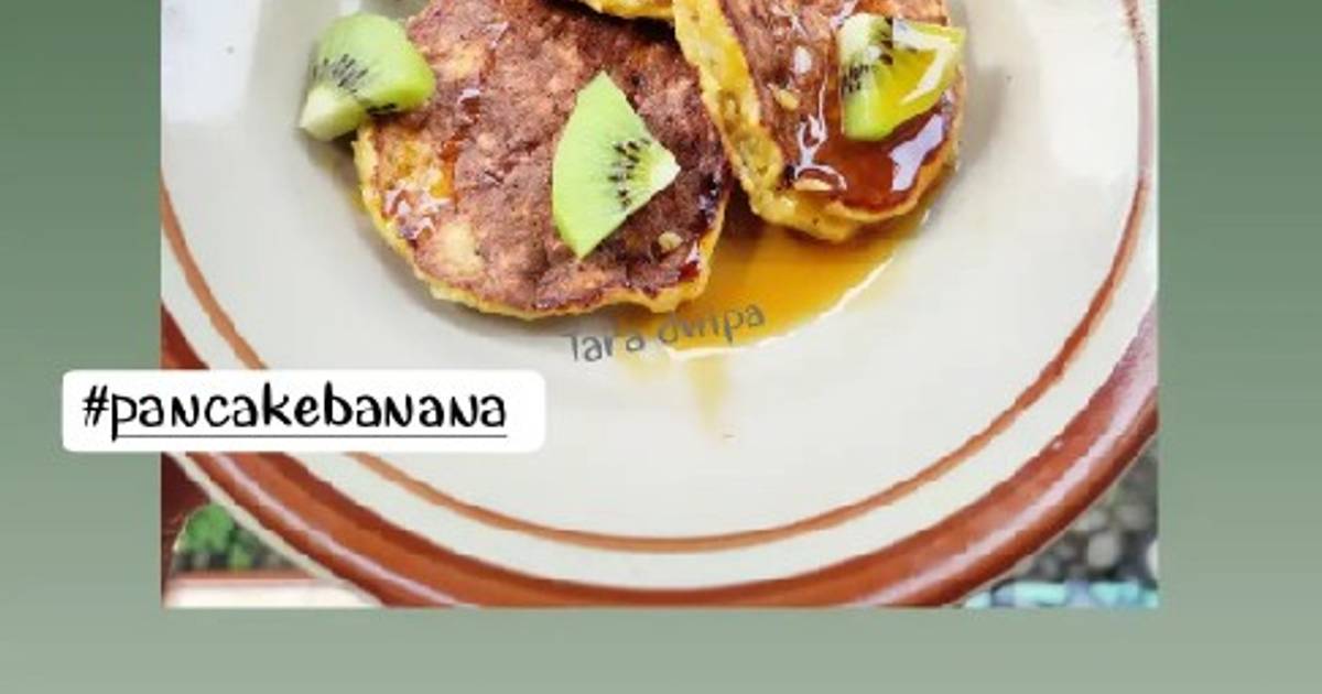 Resep Banana Pancake Oat oleh Tara Dwipa - Cookpad