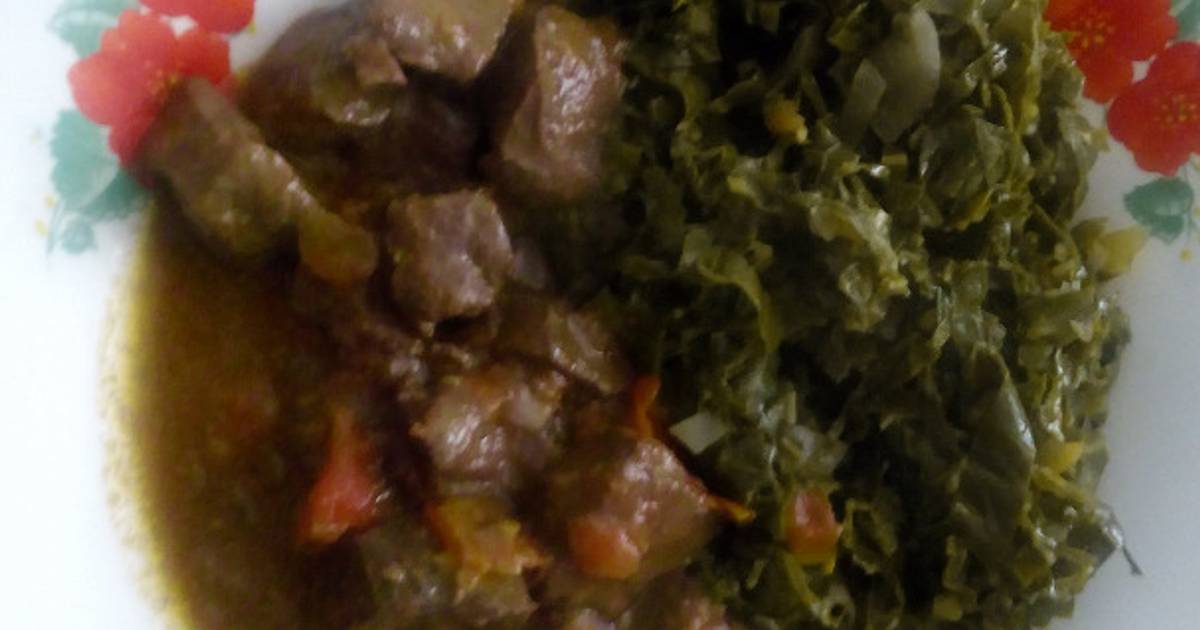 Stewed liver and vegetables Recipe by verona - Cookpad