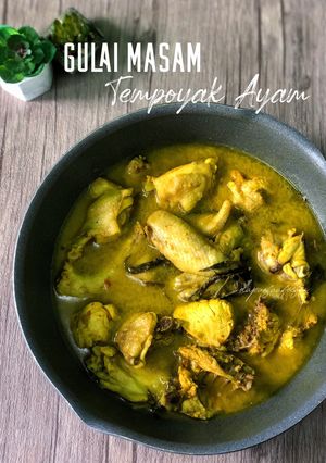Resipi Gulai Masam Tempoyak Ayam oleh Kakak Faa - Cookpad