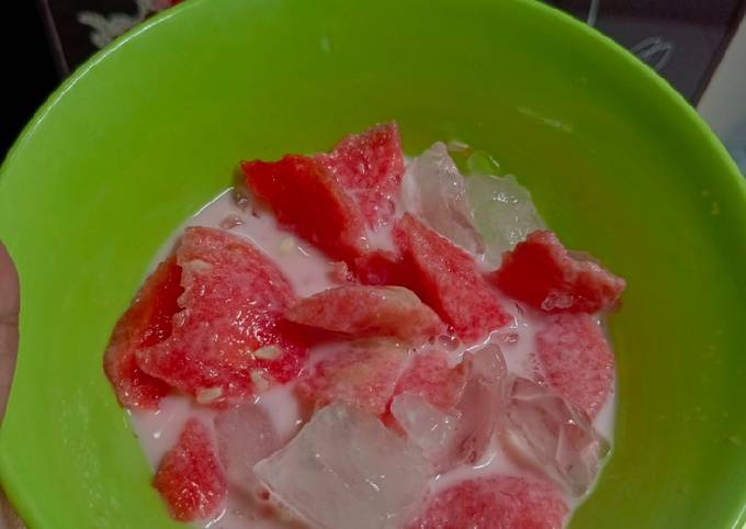 Resep Sop Buah Semangka Oleh Rikes Kitchen Cookpad