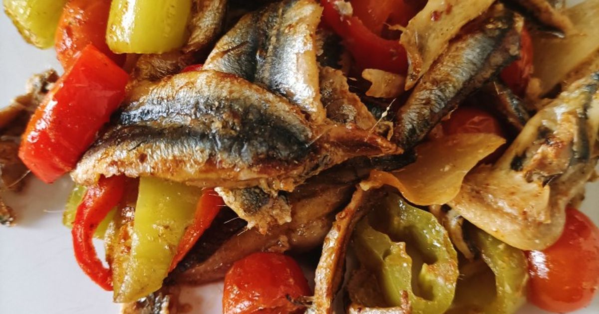 Anchovy With Vegetables In Oven Recipe by Happy Delicacies - Cookpad