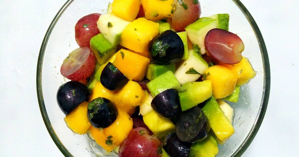Resep Fruit Salad with Honey Lime Dressing oleh Ira Asti Wredhani - Cookpad