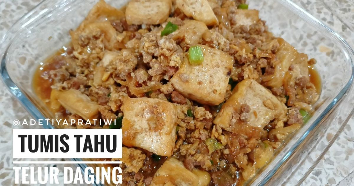 Resep daging cincang telur tumis rumahan enak dan mudah - Cookpad