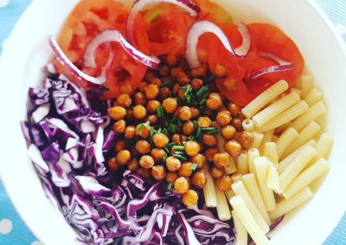 Ricetta Pokè Bowl vegana con ceci croccanti speziati di Francesca - Cookpad