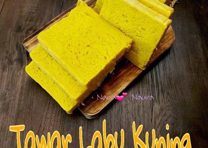 Resep Roti Tawar Labu Kuning oleh Nana Naura - Cookpad