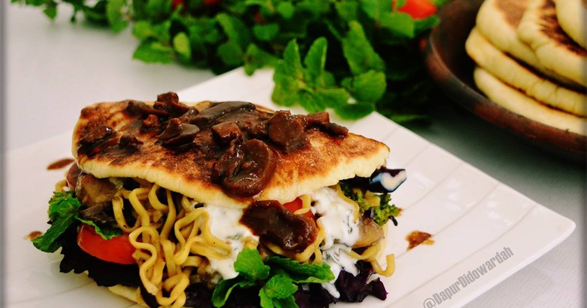 10 resep kebab mie instan enak dan mudah - Cookpad