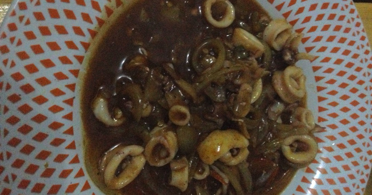 Resep Cumi Saus Tiram ️ oleh Icha Diarissa Fauziani - Cookpad