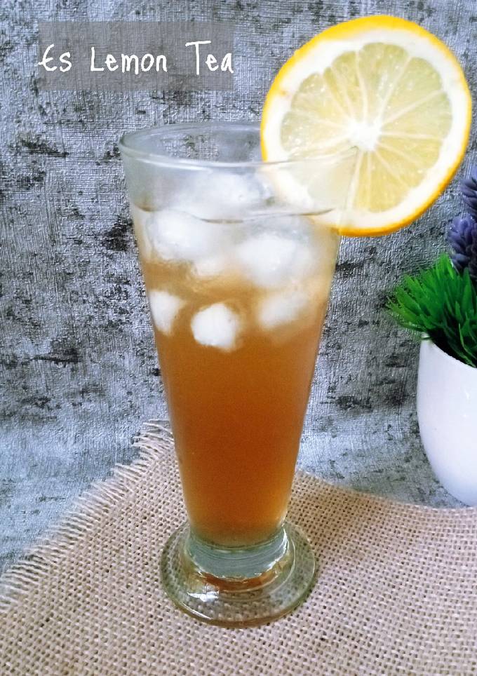 Resep Es Lemon Tea oleh Mba’Oppie_Kitchen - Cookpad