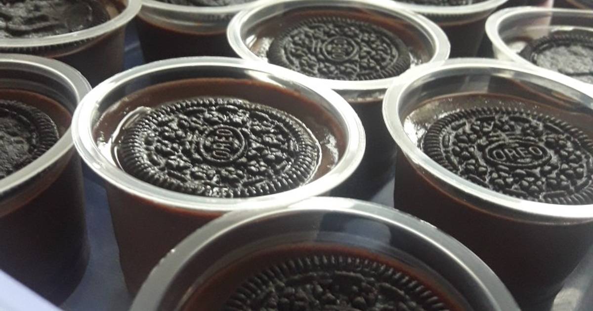 Resep Puding silky oreo oleh Mutmainnah Muis - Cookpad